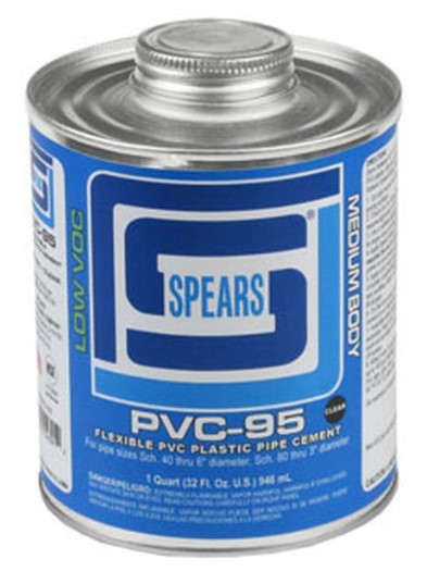PVC95C-040 CLEAR PVC CEMENT MEDIUM BODY GALLON | DBC Irrigation Supply