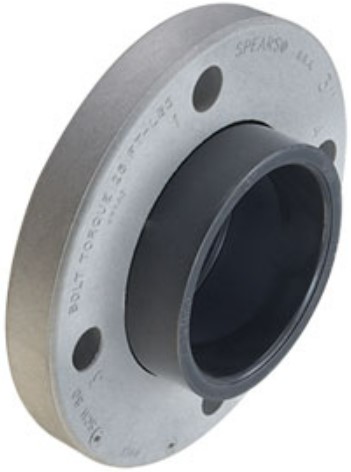 854P-030 3 PVC VAN STONE FLANGE SOC CL150 PVC RNG SPEARS | DBC ...