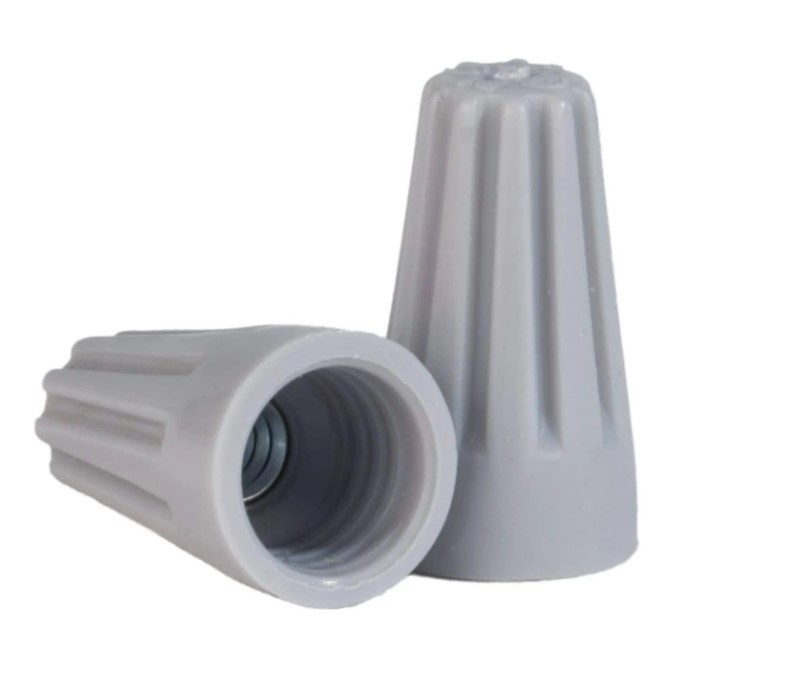 67015 WIRE NUT GRAY [30-071] (100/BOX) KING | DBC Irrigation Supply