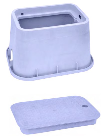 1015T-1L2L STD. PURPLE VALVE BOX & T-TOP LID AEP | DBC Irrigation Supply