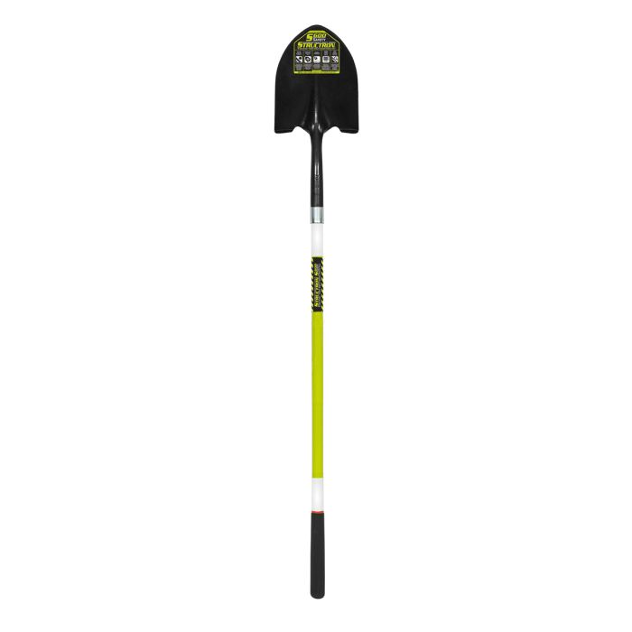 49750 ROUND POINT SHOVEL 14 GAUGE #2 / 9.5IN X 11.5IN FORWARD TURNED ...